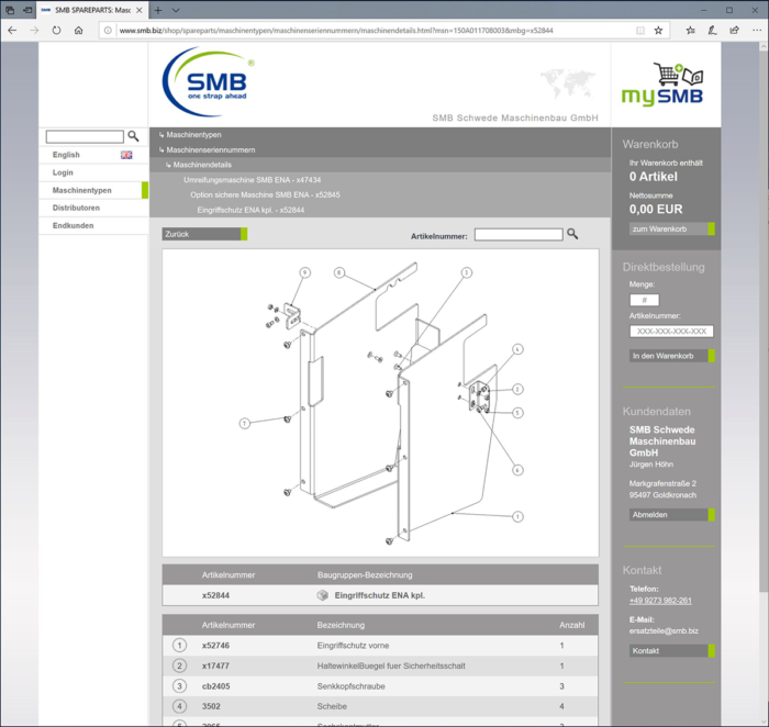 Signode Packaging Systems GmbH | Spare Parts